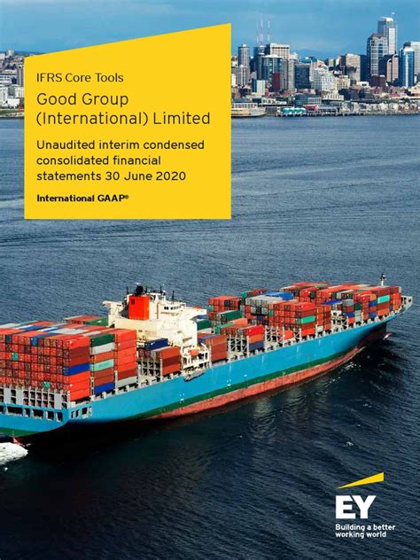 Ey Ifrs Core Tools Good Group Interim 2020 Pdf Pdf International