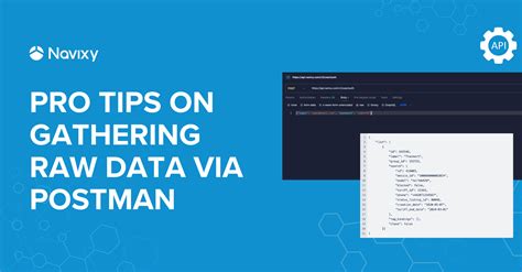 Pro Tips On Gathering Raw Data Via Postman — Navixy