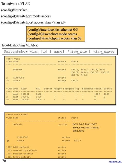 Summary Of Switch Vlans And Trunks Pdf Connect 4 Techs