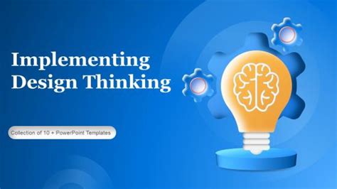 Implementing Design Thinking Mindset Powerpoint Presentation And Slides