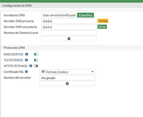 Latency Intermittency With Dns Fortigate 40f Fortinet Community