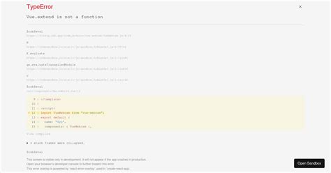 vue webcam test forked codesandbox