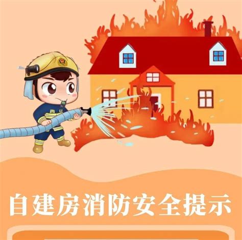 消防微课堂 自建房消防安全知多少 一张图告诉你 吴忠 李塬 焰心