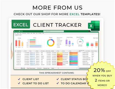 Excel Inventory Tracker Spreadsheet Template Inventory Etsy
