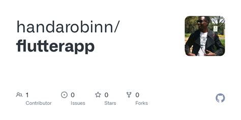GitHub Handarobinn Flutterapp
