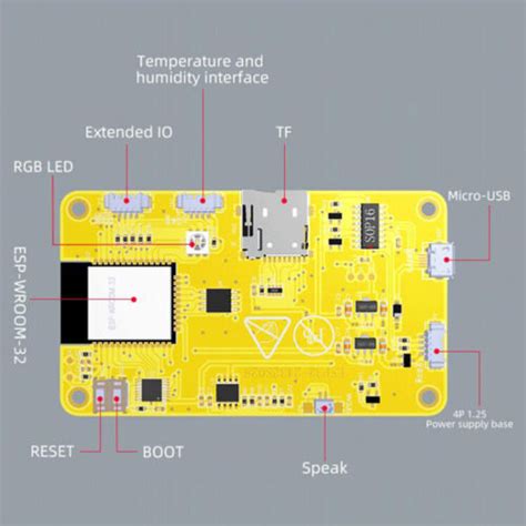 28 Esp32 Cheap Yellow Display Esp32 2432s028r Cyd Board Ili9341 Touchscreen Lcd Ebay