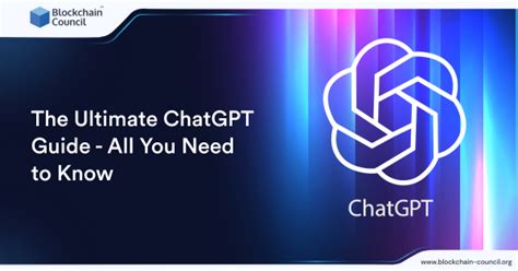 The Ultimate ChatGPT Guide All You Need To Know Blockchain Council