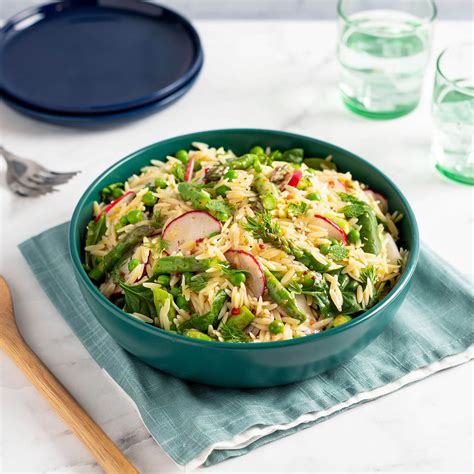 Spring Vegetable Orzo Salad Birds Eye