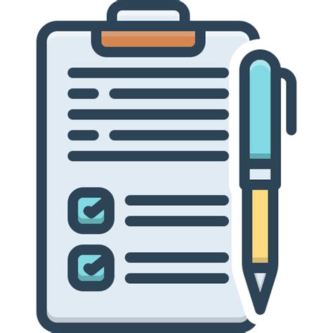 Assessment Evaluation Pen Document Appraisal Estimation Worksheet Icon Download On