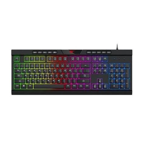 Havit GameNote KB500L Multi Function LED Backlit USB Gaming Keyboard Black Daraz Com Bd