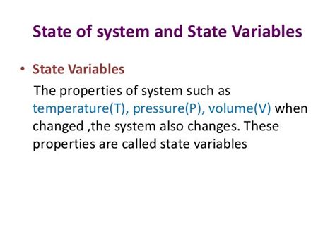 Basics Of Thermodynamics