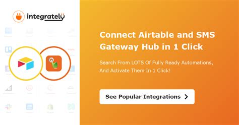 how to integrate airtable and sms gateway hub 1 click ️ integration