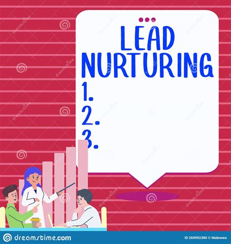 Conceptual Caption Lead Nurturing Internet Concept Method Of Building