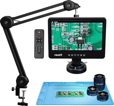 Digital Microscope For Adults 101 Inches Soldering Microscope Coin