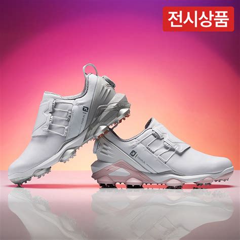 트리플딜 전시상품 풋조이 New 투어 알파 보아 플래그십 여성 골프화 딜팡 골프용품 전문쇼핑몰