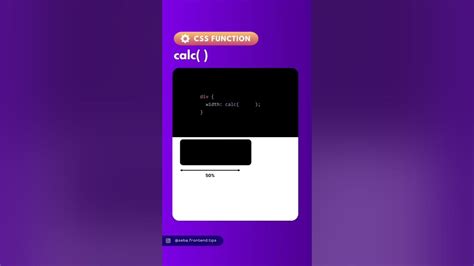 Css Calc Function Code Coding البرمجةللمبتدئين Html Webdevelopment Python Youtube