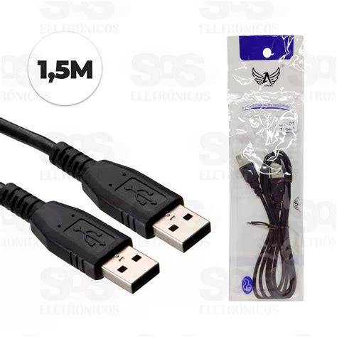 Cabo Extensor Usb Macho X Macho Metros Top Ip Distribuidora