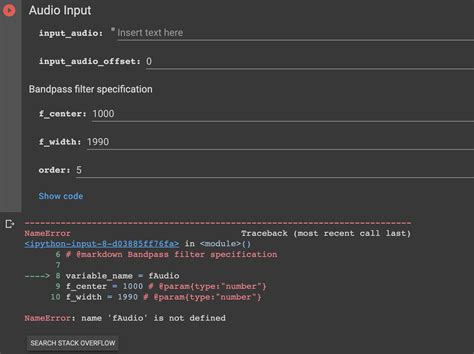 Configattributeerror Missing Key Inputaudio · Issue 155 · Pytti