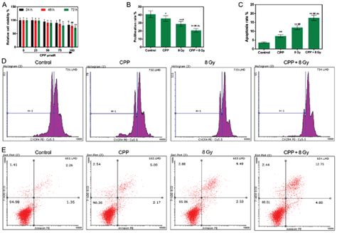 Cpp Affects Cell Viability And Combined Cpp And X Ray Irradiation