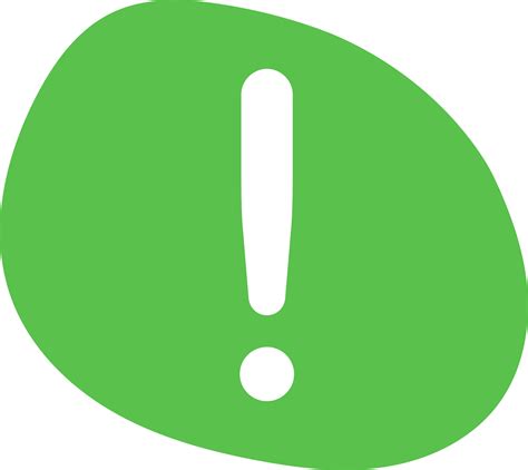 Color Blob With Exclamation Mark Sy 21971760 Png