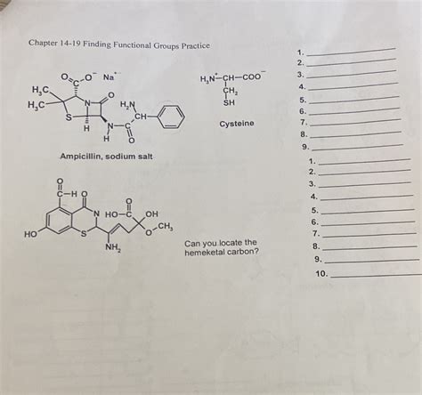 Solved Circle The Functional Groups And Name Them Chapter 14 19 Finding Course Hero