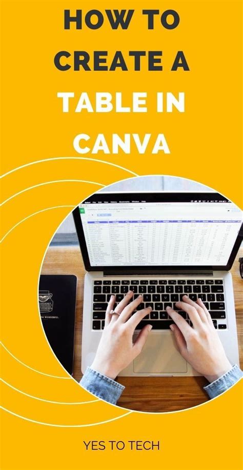 Canva Tutorial How To Create A Table In Canva Canva Tutorial Tutorial How To Find Out