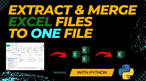 Merge Multiple Excel Files To One File With Python Tutorial For