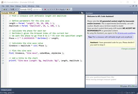 Plot Sine Wave With Length X Days Afl Programming Amibroker Community Forum