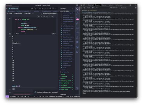 maximum call stack size exceeded in bracket matching · issue 140534 · microsoft vscode · github