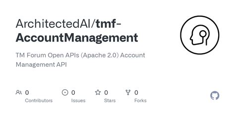 Github Architectedai Tmf Accountmanagement Tm Forum Open Apis