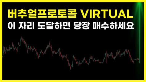 알트코인 추천 버추얼 프로토콜 코인 말한 금액 도달하기 전까진 절대 매수하지마세요 Youtube