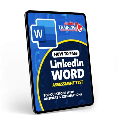 Download Word LinkedIn Skills Assessment PDF Comprehensive Self Study Guide Practice