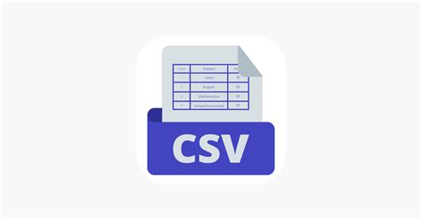 ‎csv File Create Edit And Viewer On The App Store