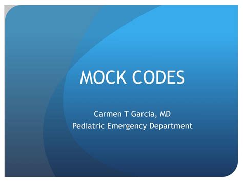 PPT MOCK CODES PowerPoint Presentation Free Download ID 2396284