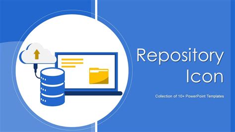 Repository Icon Ppt Powerpoint Presentation Complete Deck With Slides