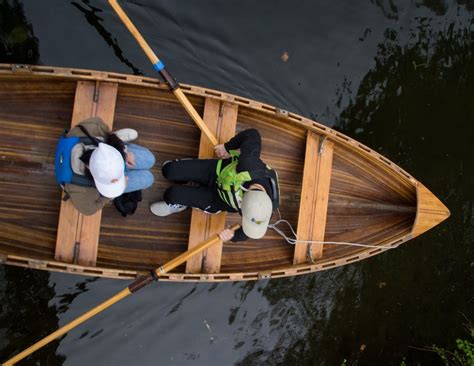 Wooden Row Boat