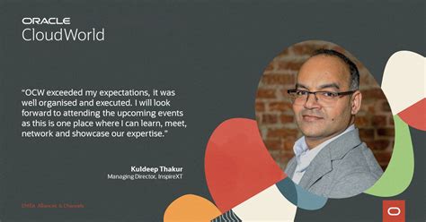 Inspirext On Linkedin Ocw Cloudworld Oraclepartner Oraclecloud Inspirext