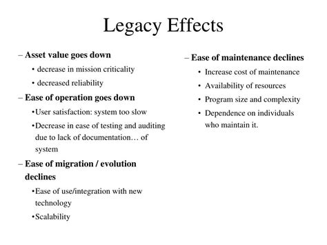 PPT Legacy Systems Overview PowerPoint Presentation Free Download ID 1651243