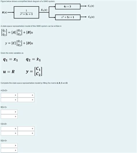 Solved Figure Below Shows A Simplified Block Diagram Of A