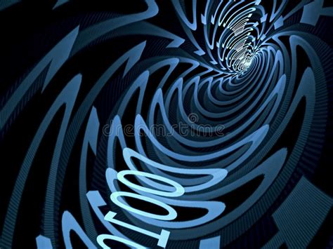 Abstract Bigdata Coding Science Background Circle Geometric Particle