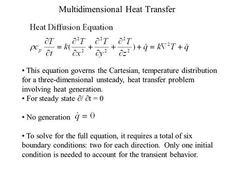 Heat Transfer Equation