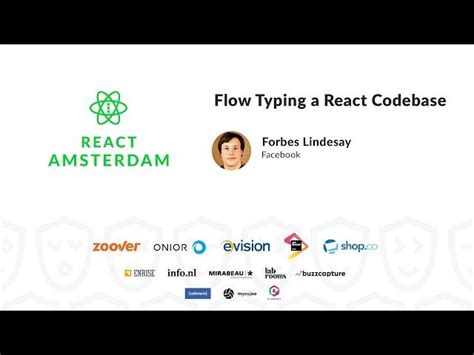 Conference Talks Talk Flow Typing A React Codebase From React Conferences By Gitnation Class