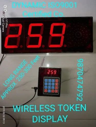 token display system wireless token display systems manufacturer from