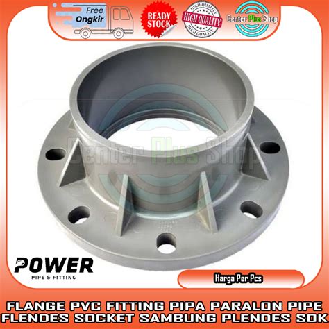 Jual Flange Pvc Aw 2” 3” 4” Inci Flenge Socket Sambung Pipa Paralon
