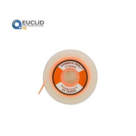Nylon String Refill 24 Yd Red Orange Euclid Positioning Systems