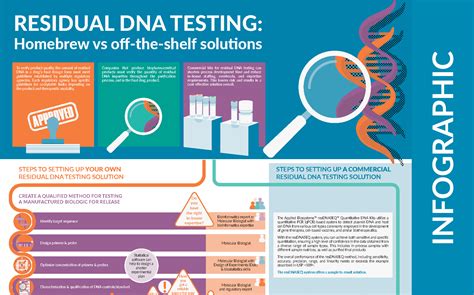 Residual Dna Testing Homebrew Vs Off The Shelf Solutions Infographic