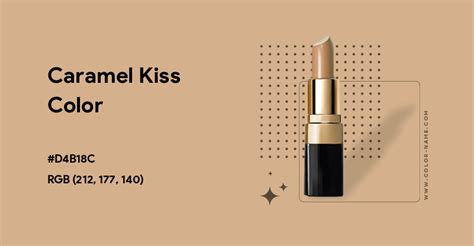 Caramel Kiss Color Hex Code Is D4b18c