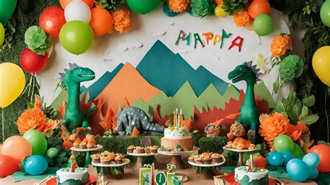Dinosaur Party Decorations Ideas Shelly Lighting