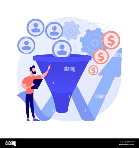 Conversion Rate Optimization Abstract Concept Vector Illustration Stock