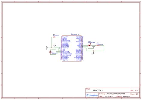 Practica 1 Easyeda Open Source Hardware Lab